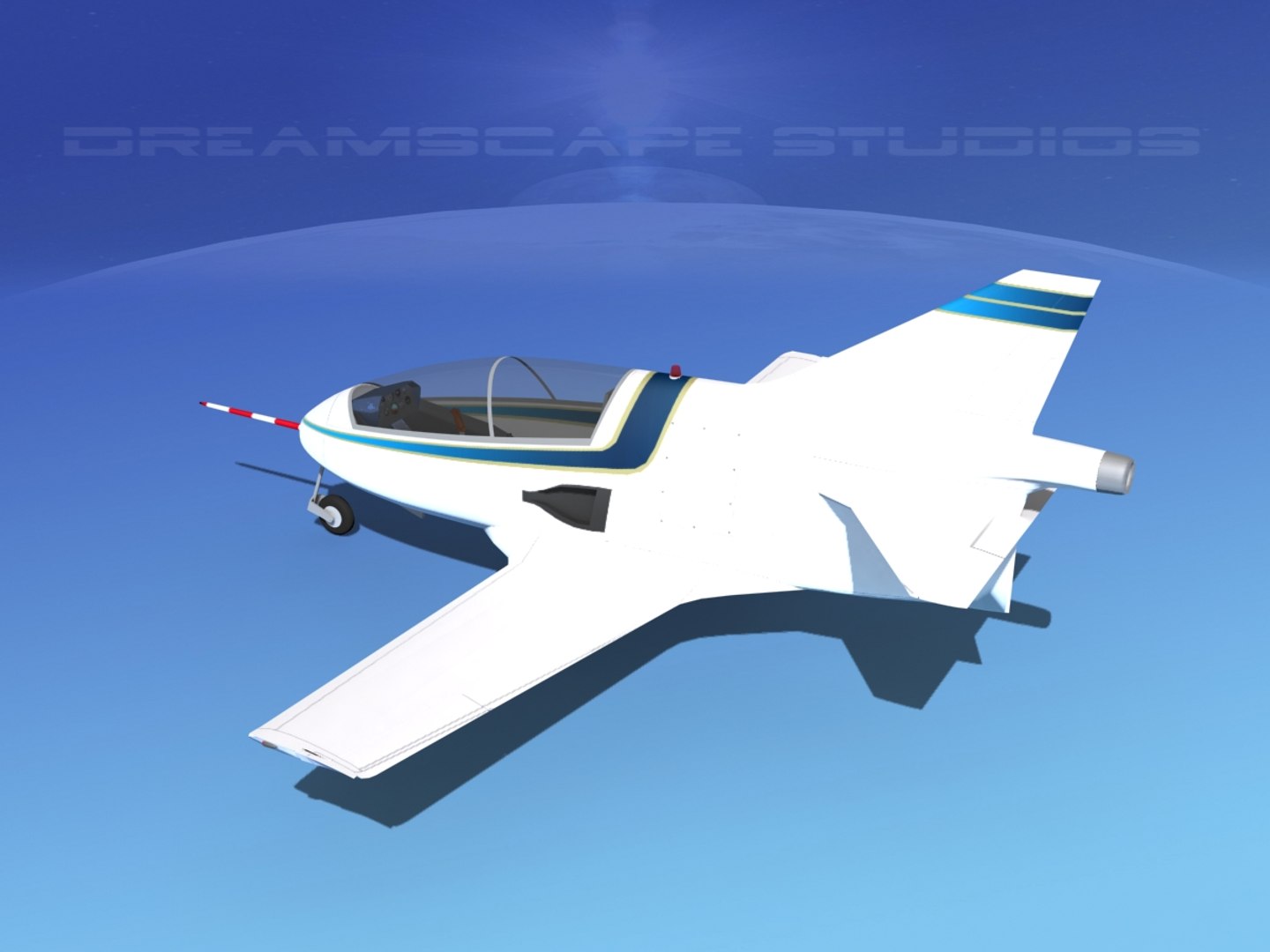 Plane Bd-5 Bede Bd-5j 3ds