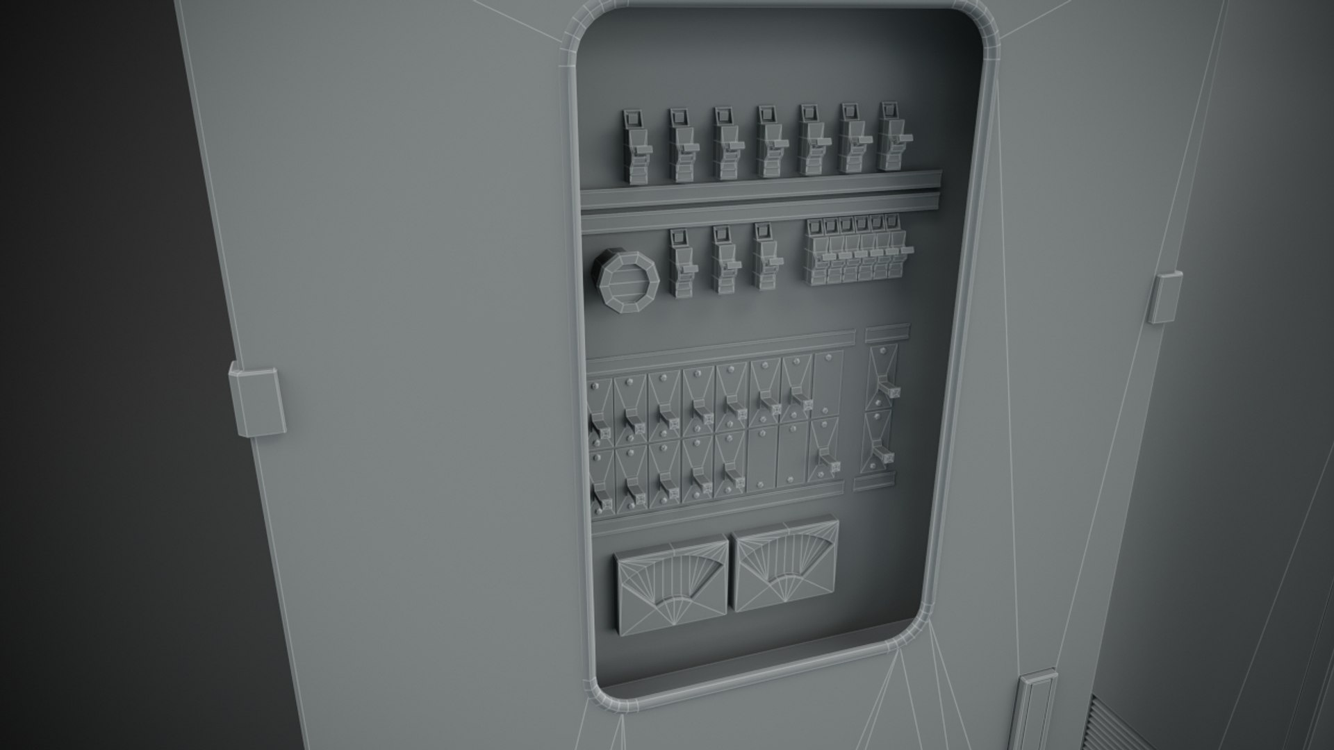 Electric Cabinet 3D Model - TurboSquid 1554817