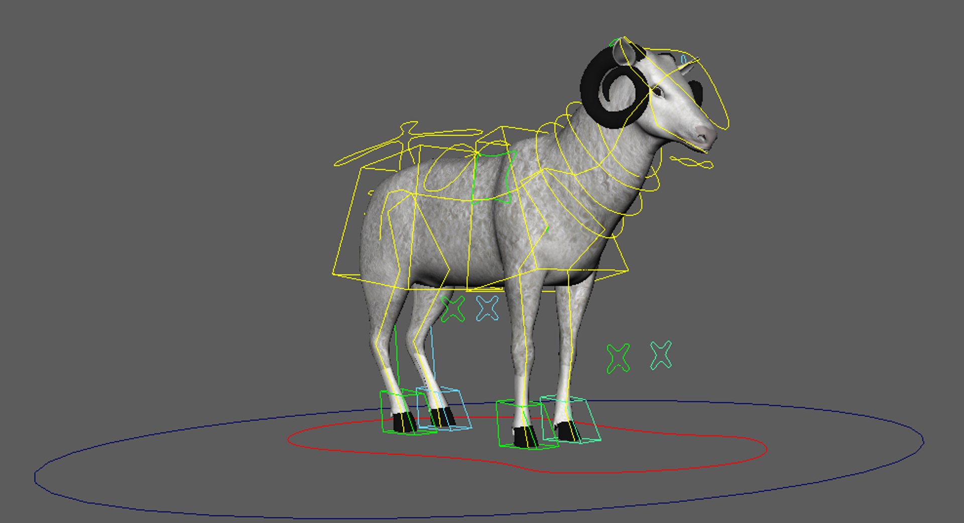 Fully Rigged Farm Animal 3D - TurboSquid 1377653