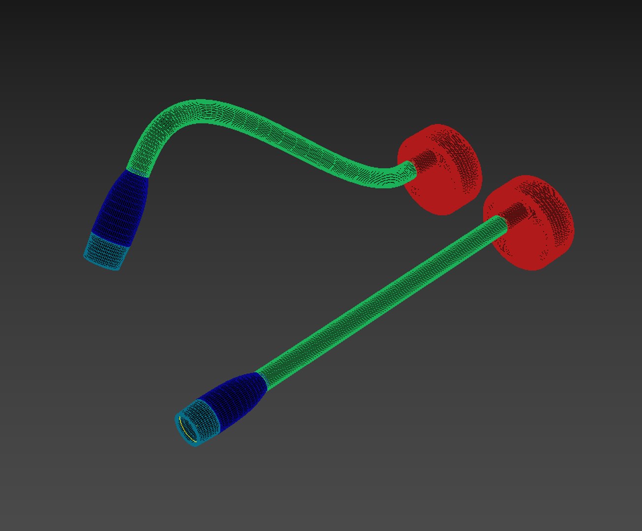 3D jet stream wall light model - TurboSquid 1591845