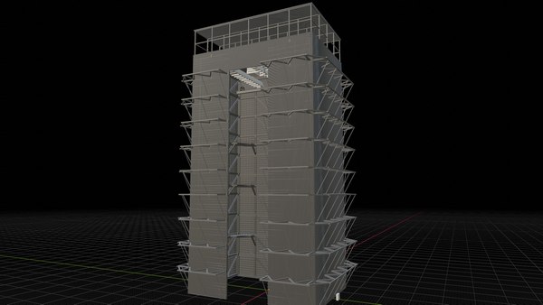 modelo 3d SpaceX Megabay - TurboSquid 2036501