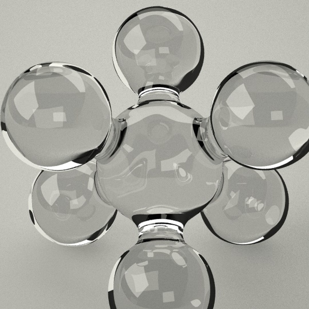 3d Abstract Figure Model