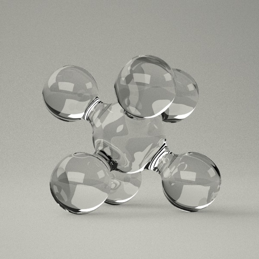 3d Abstract Figure Model