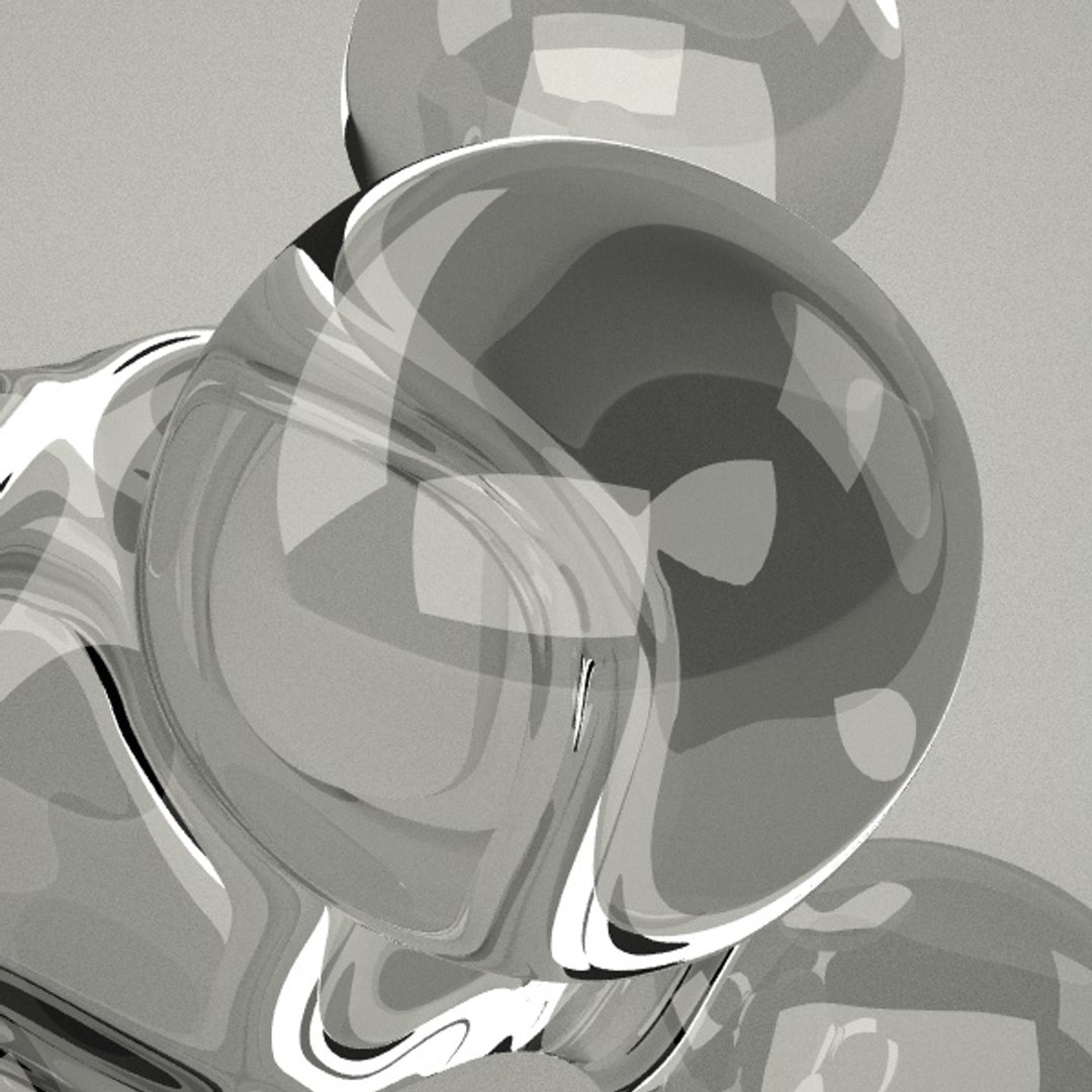 3d Abstract Figure Model