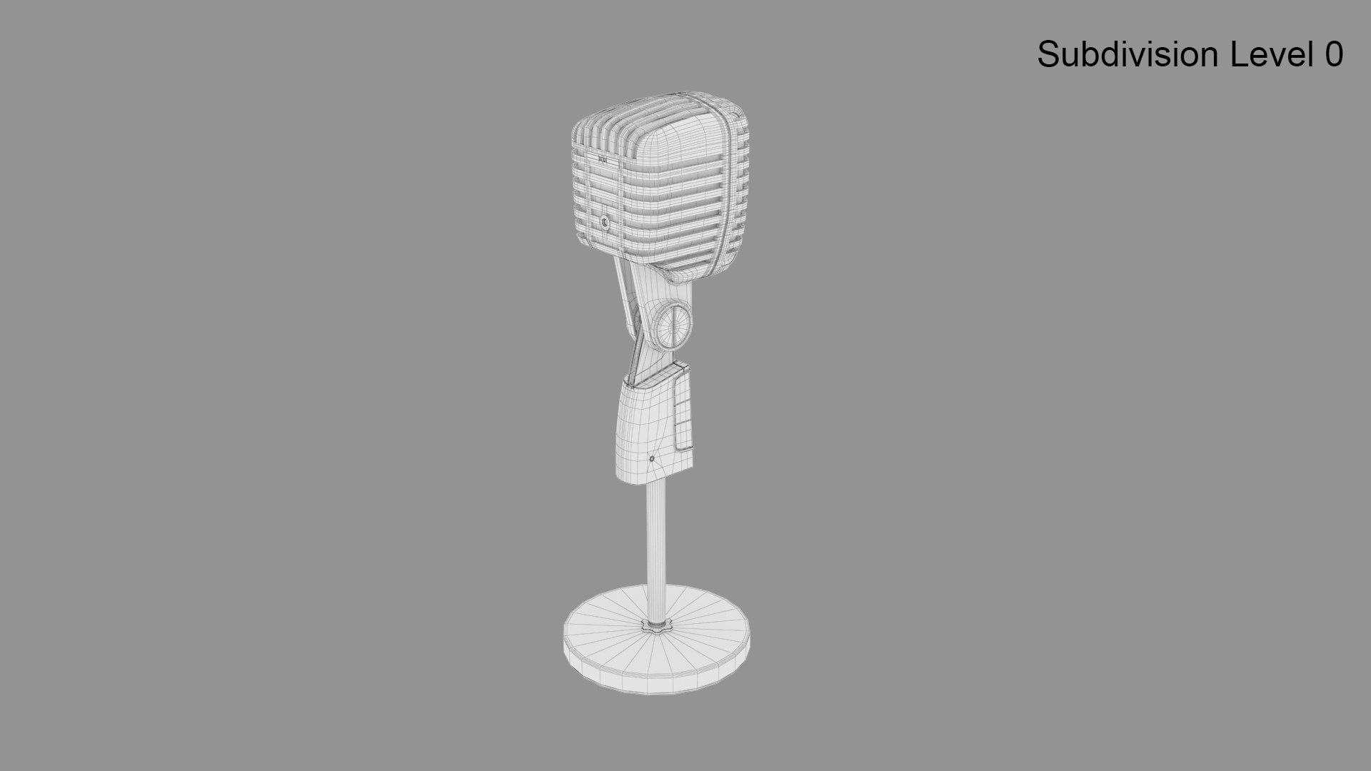 Microphone 3D Model - TurboSquid 1764966