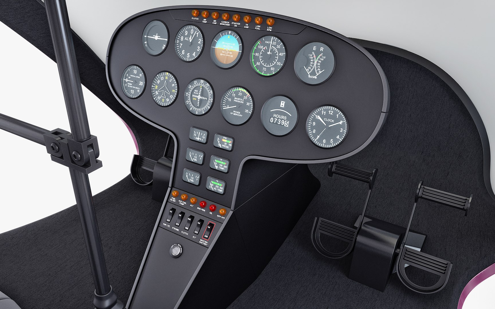 3D Generic Light Helicopter M 1 - TurboSquid 2022259