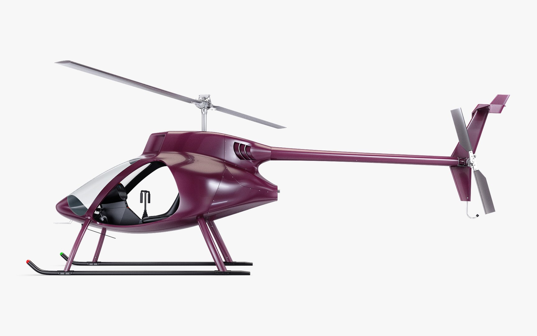 3D Generic Light Helicopter M 1 - TurboSquid 2022259