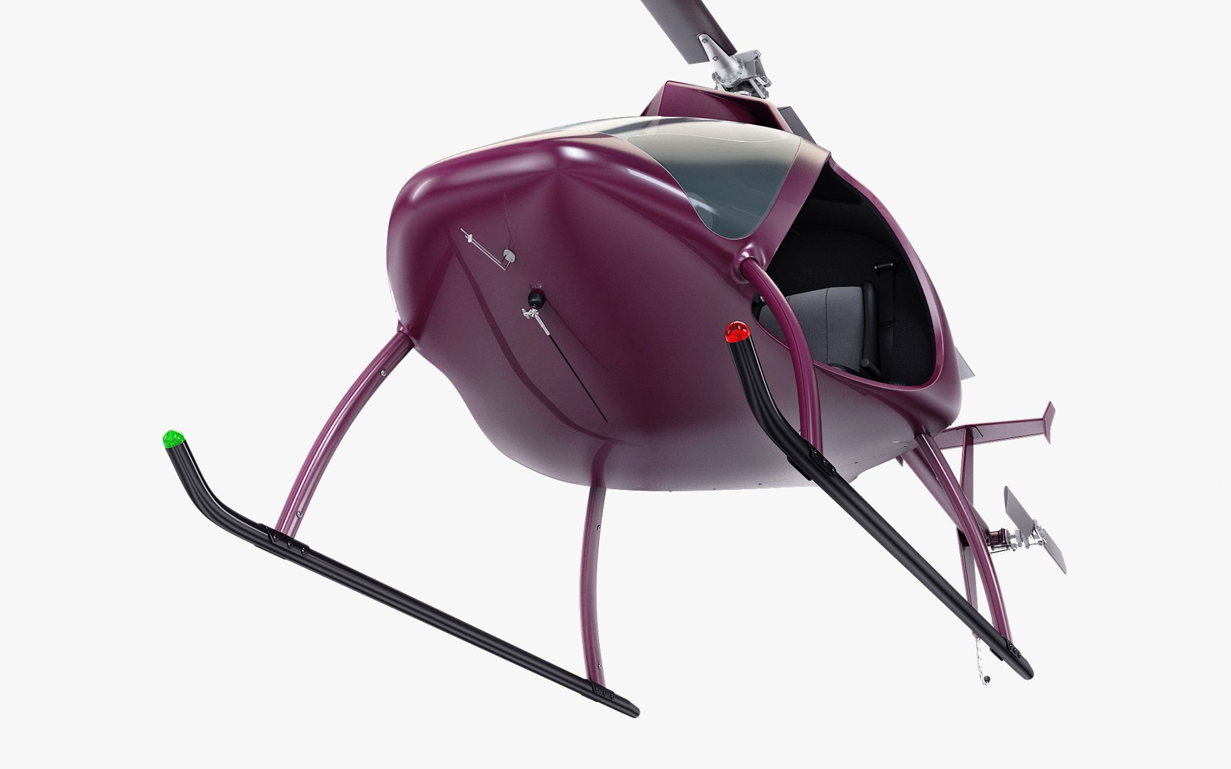 3D Generic Light Helicopter M 1 - TurboSquid 2022259