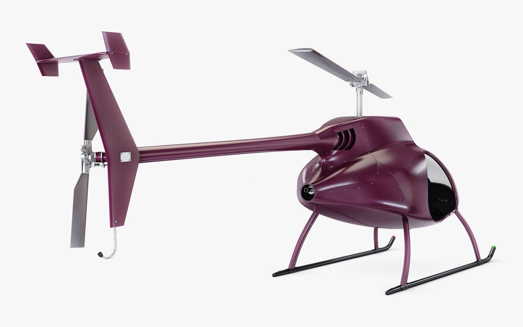 3D Generic Light Helicopter M 1 - TurboSquid 2022259