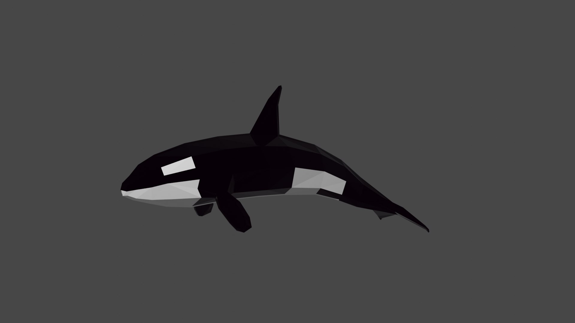 3D Low Poly Orca - TurboSquid 1876391