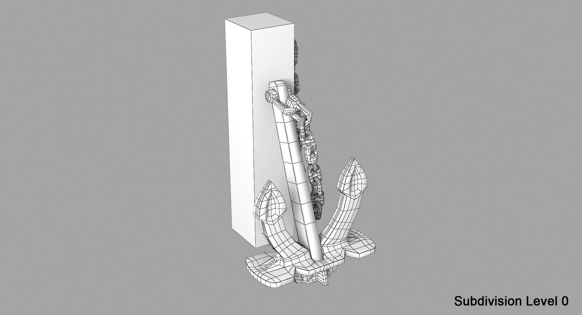 3D Anchor - TurboSquid 1141200