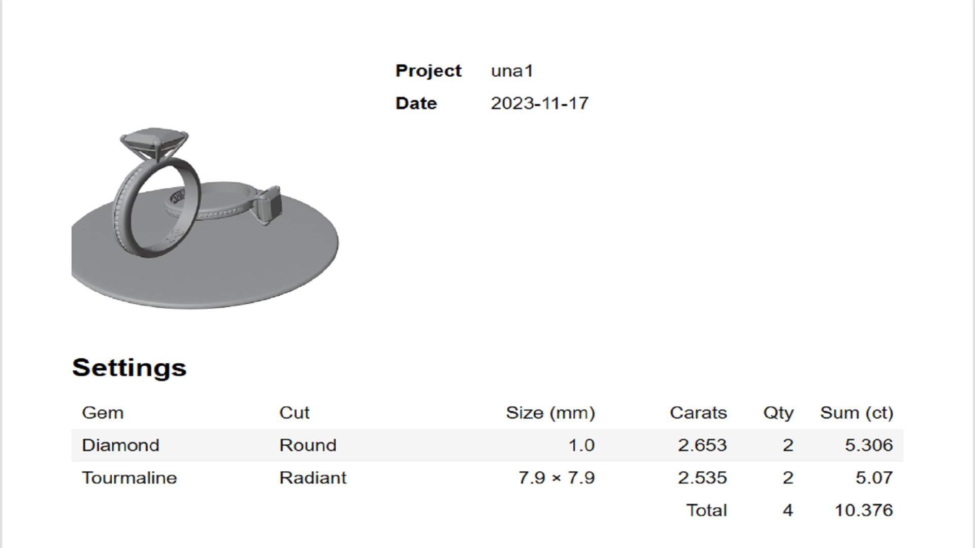 UnaRing 3D Model - TurboSquid 2153090