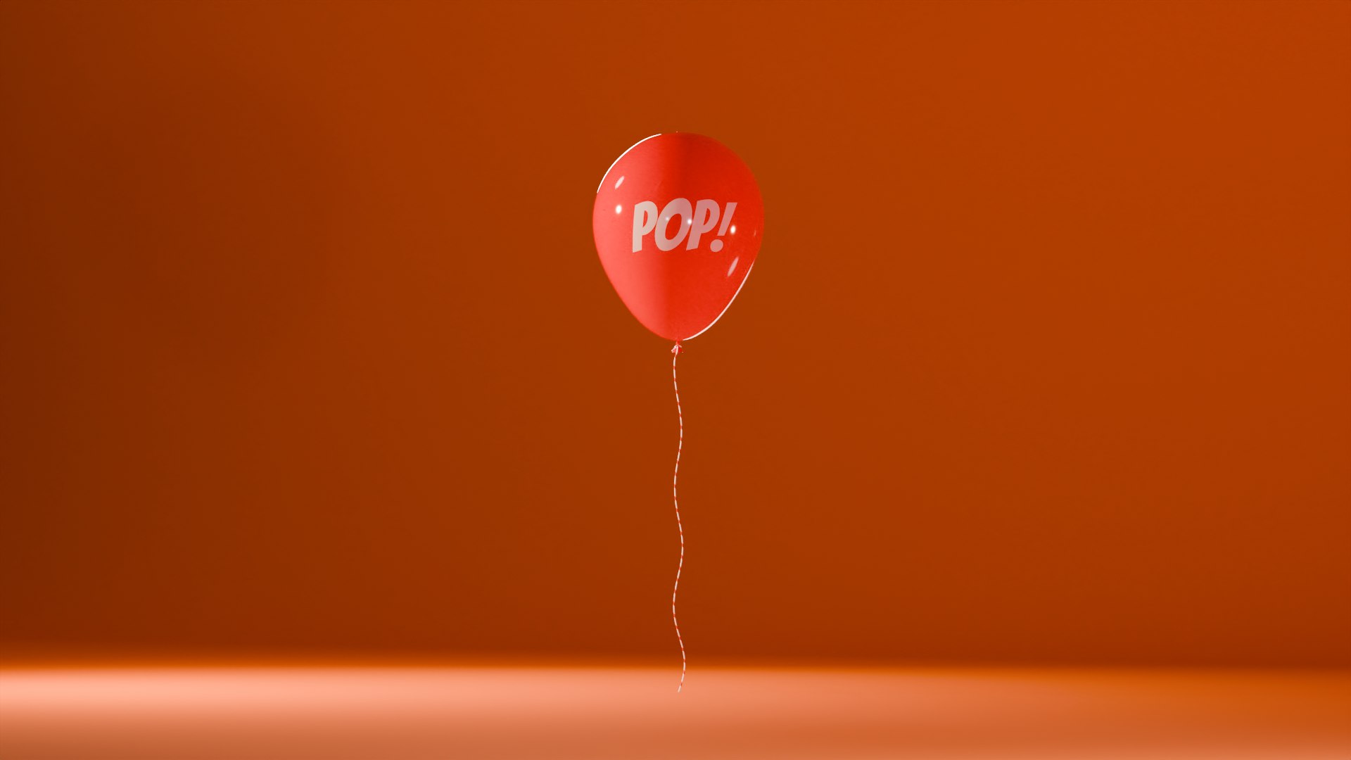 3D Model Balloon On A String - TurboSquid 2216727