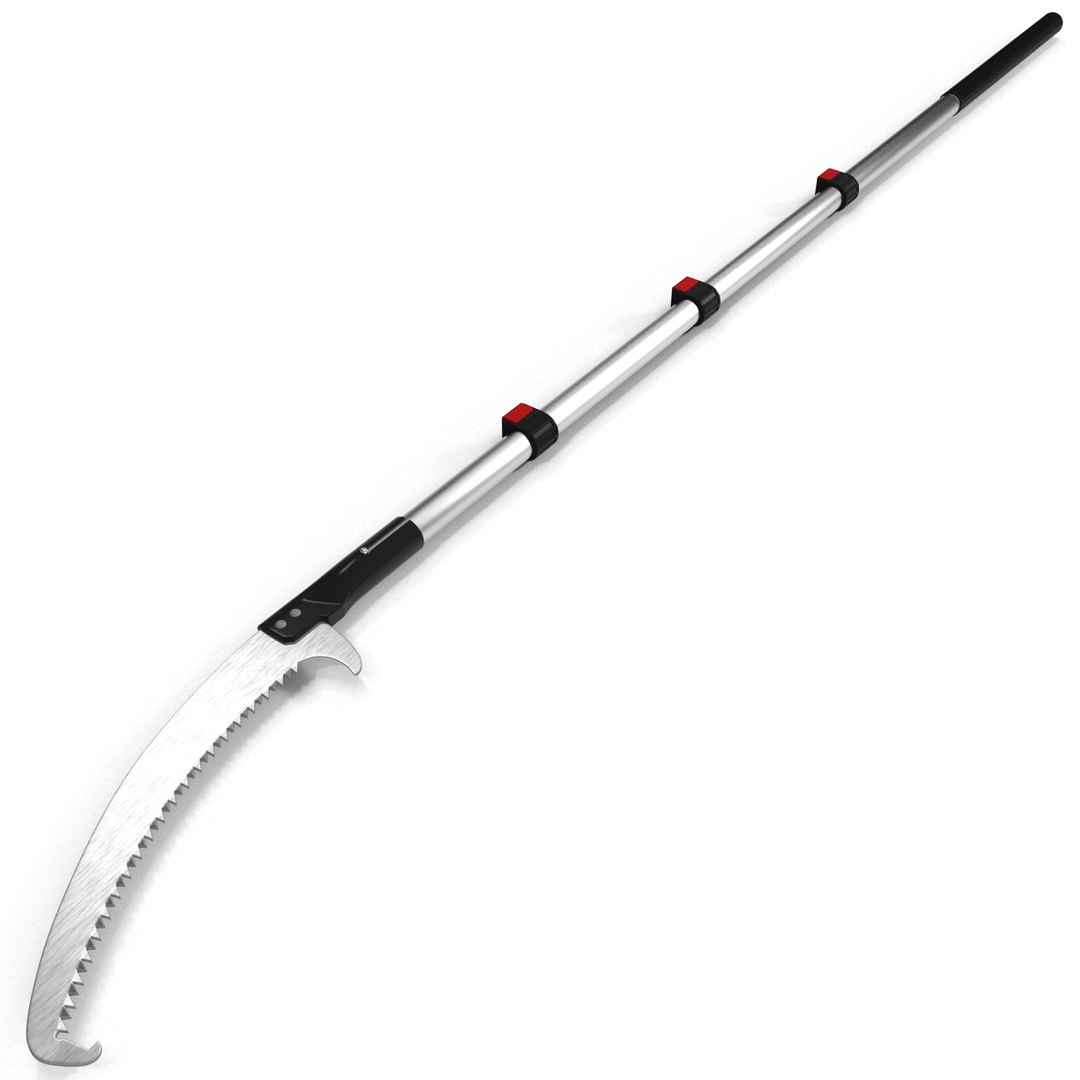 3d Model Of Pole Pruner Saw