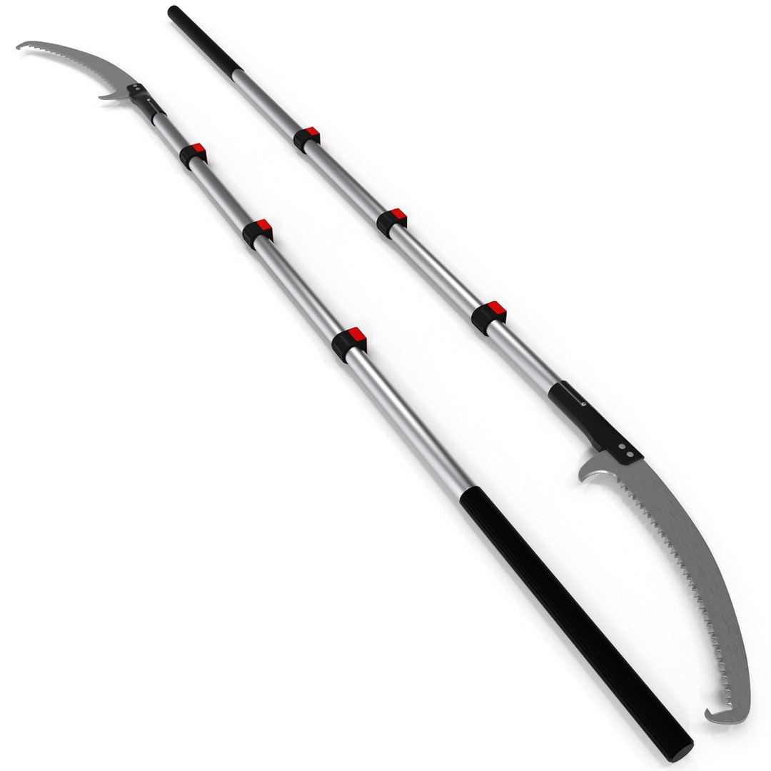 3d Model Of Pole Pruner Saw