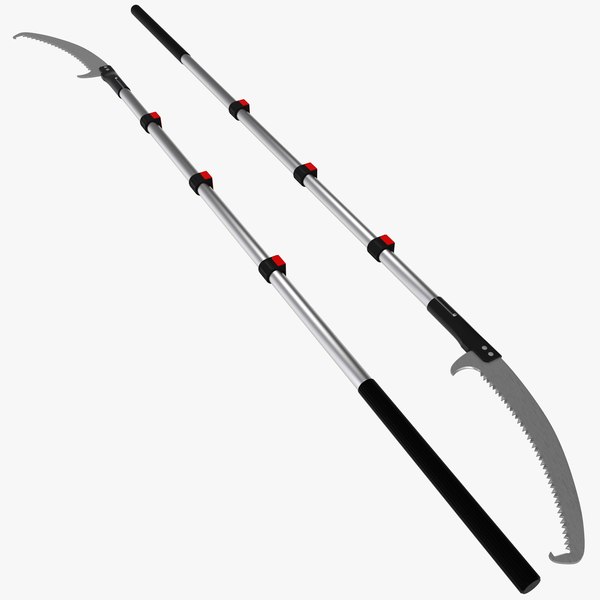 modelo 3d Pole Pruner con Sierra - TurboSquid 813396