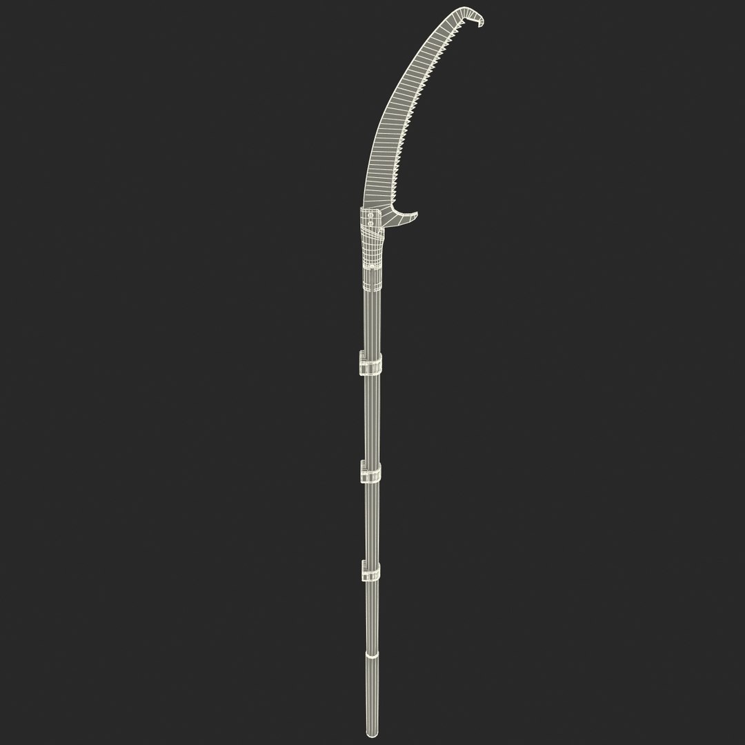 3d Model Of Pole Pruner Saw