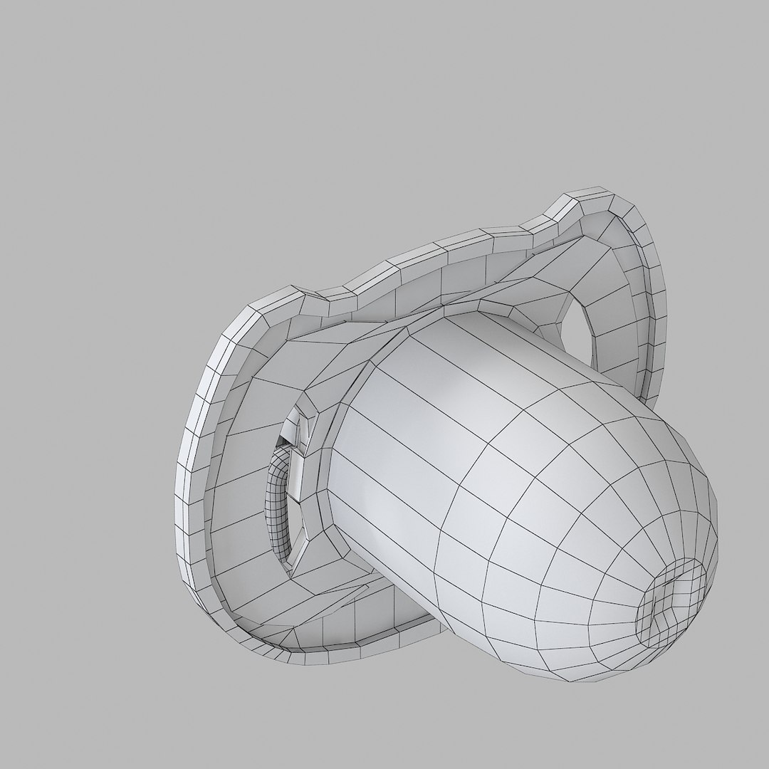 3d Model Of Baby Soother