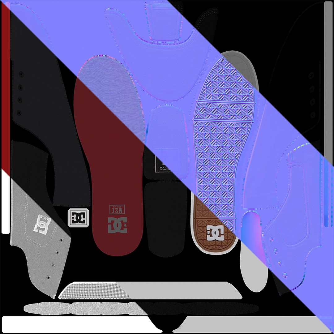 3D Model Dc Shoes - Flash - TurboSquid 1249027