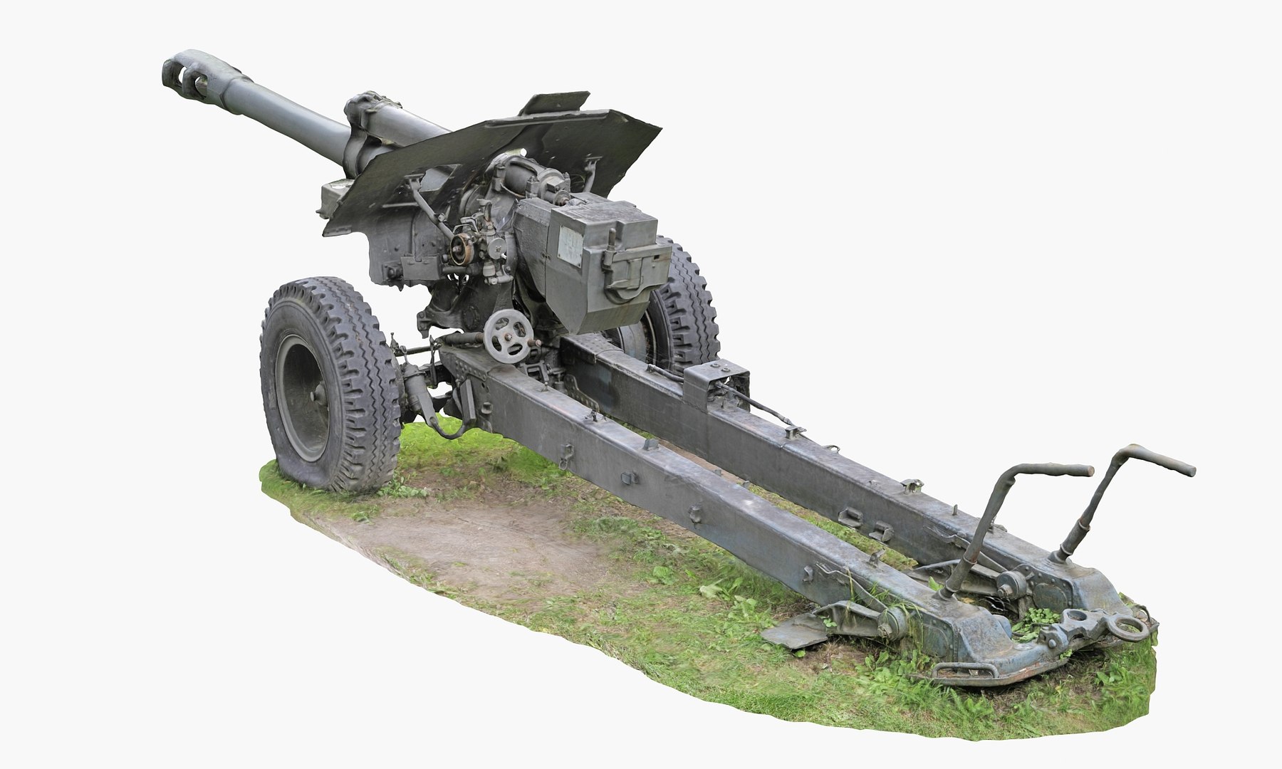 3D Old Russian Cannon - TurboSquid 1963866