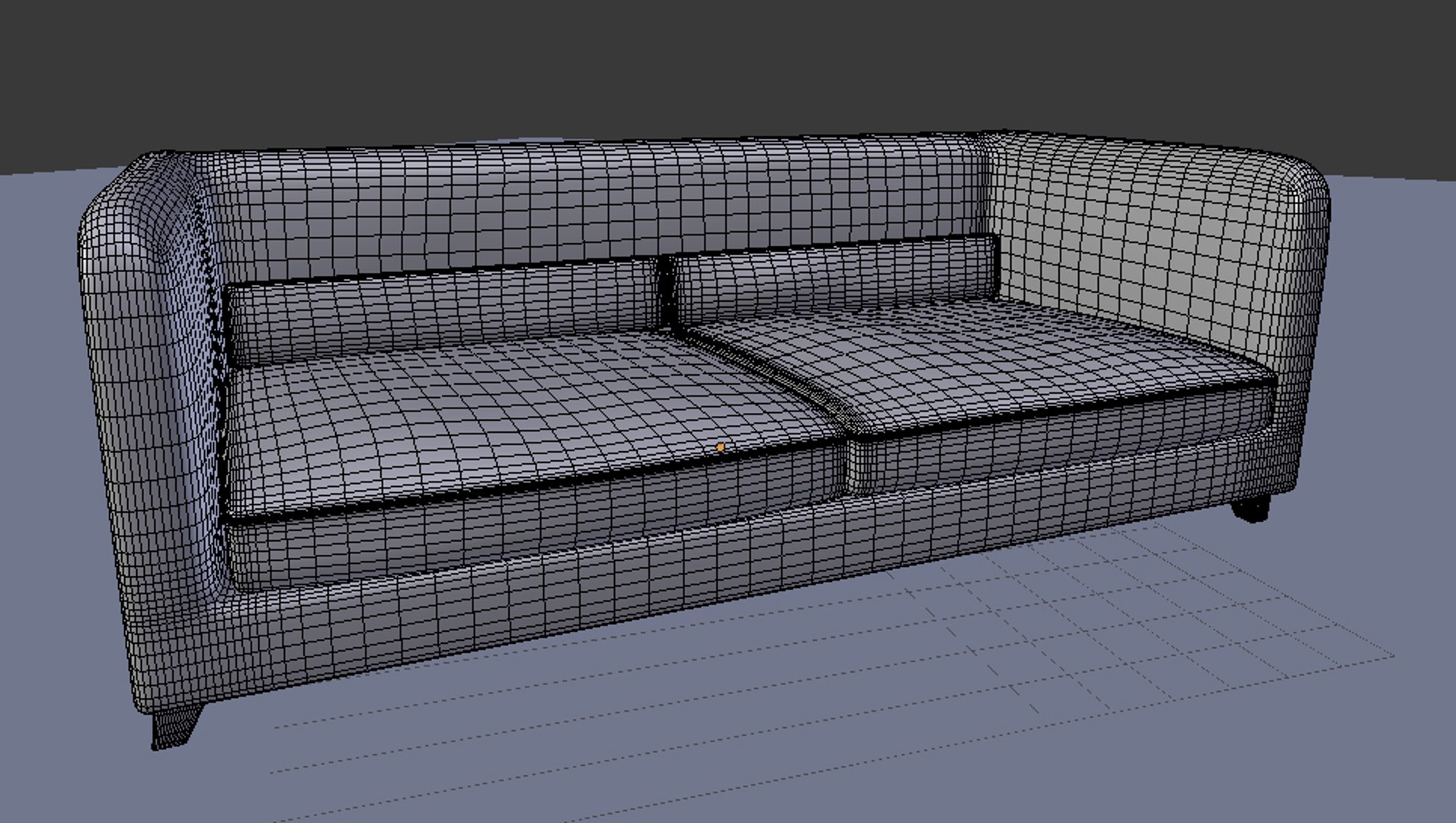 3D Minimalist Sofa Model - TurboSquid 1430131