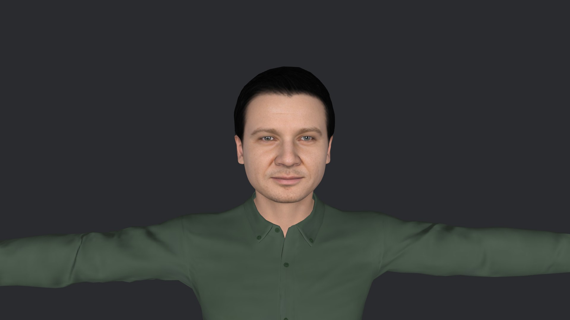 Jeremy Renner Hyper Realistic Full Body Fully Rigged 3D Character 3D ...