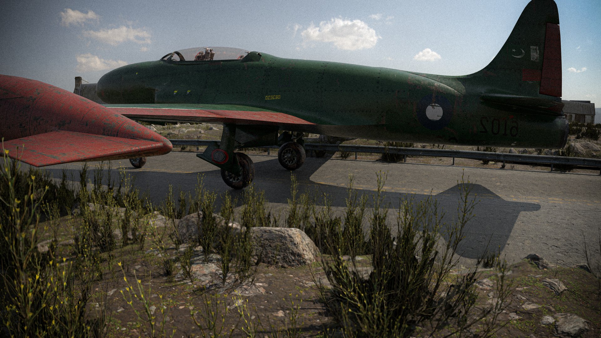 3D Lockheed T-33 - TurboSquid 2423765