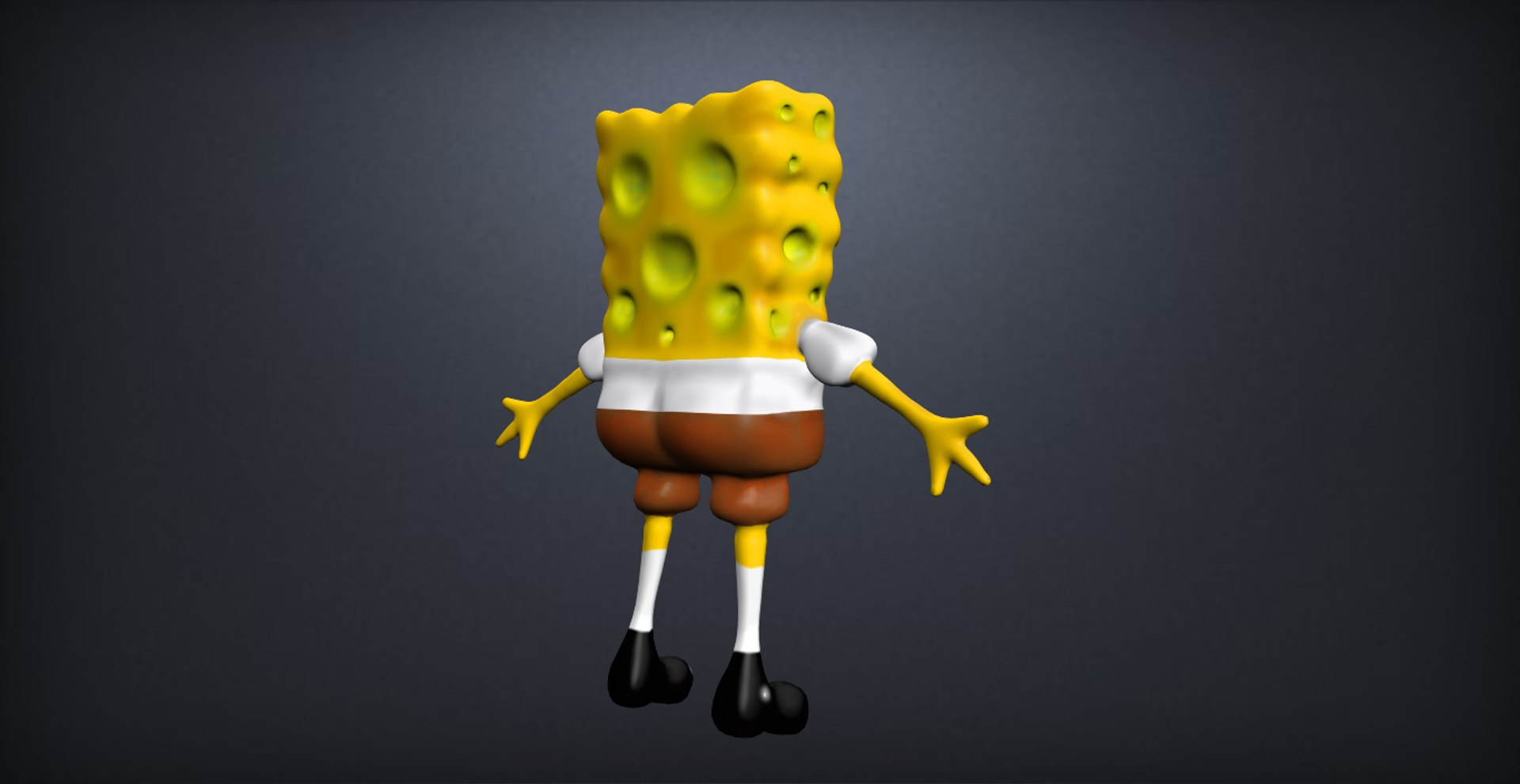 Spongebob Character Sc1 3d Model