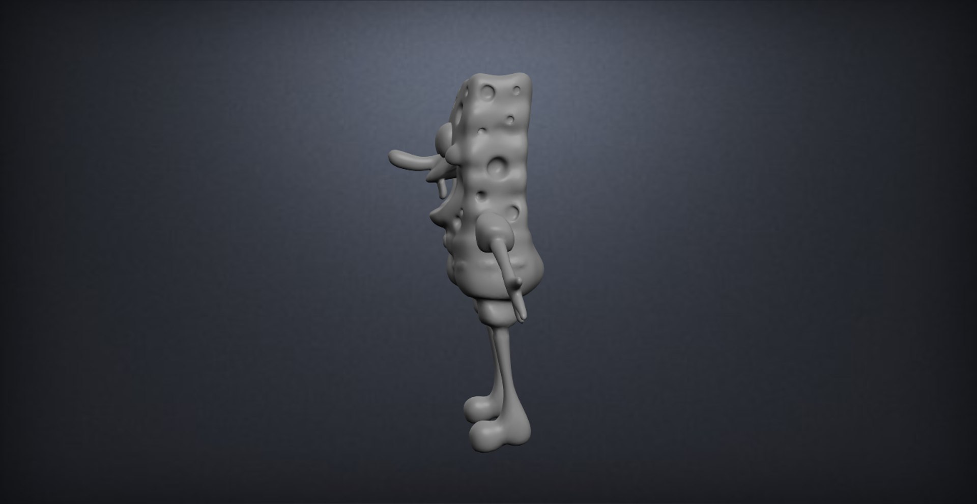 Spongebob Character Sc1 3d Model