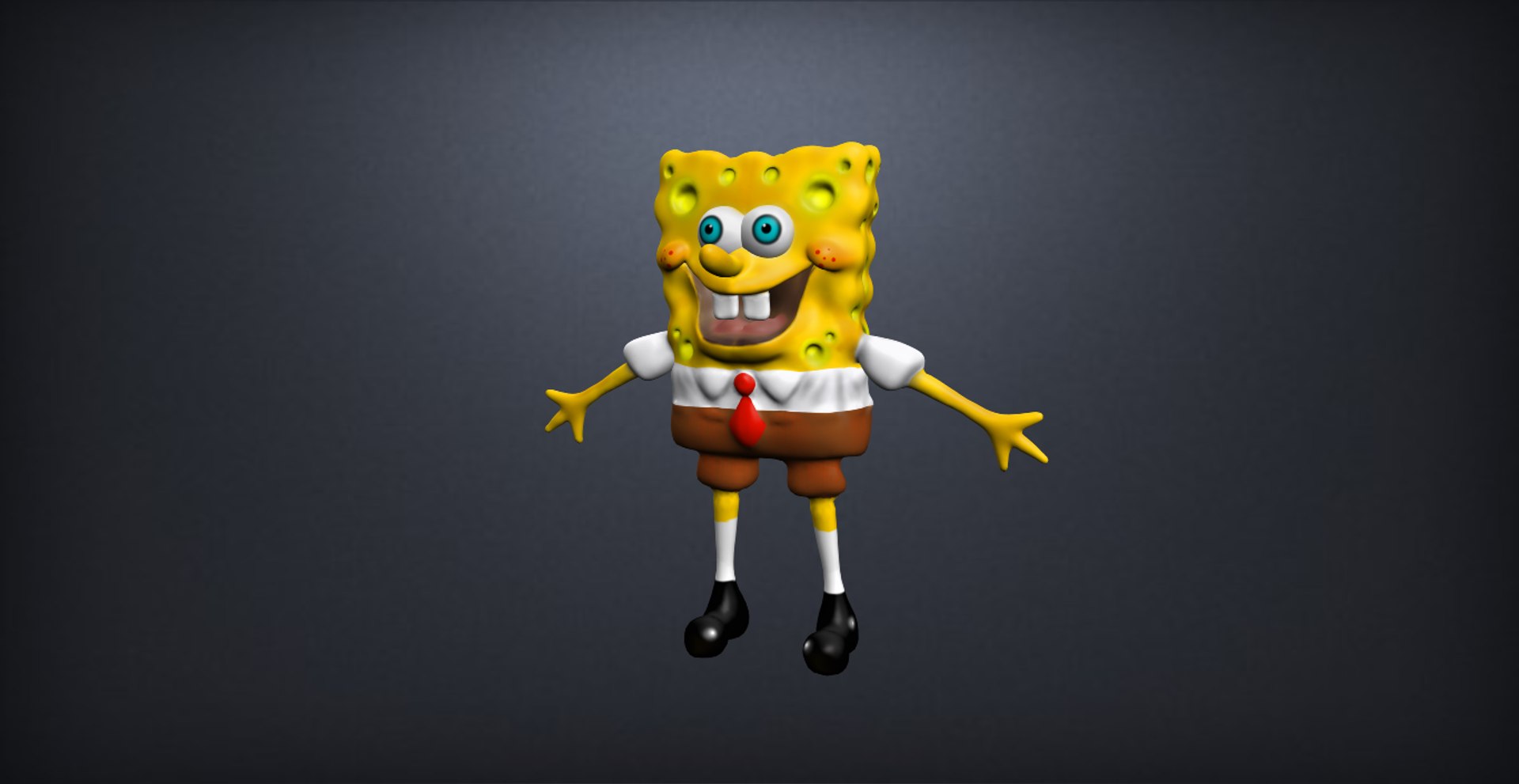 Spongebob Character Sc1 3d Model