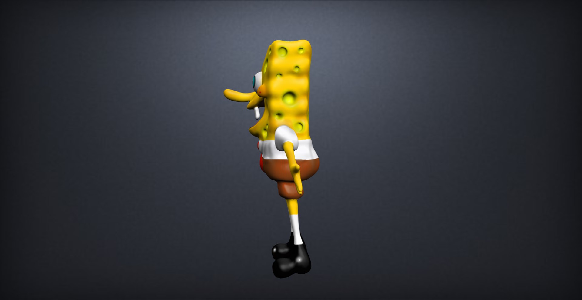 Spongebob Character Sc1 3d Model