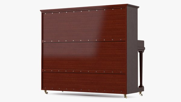 リアルなアップライトピアノ3Dモデル - TurboSquid 2385087