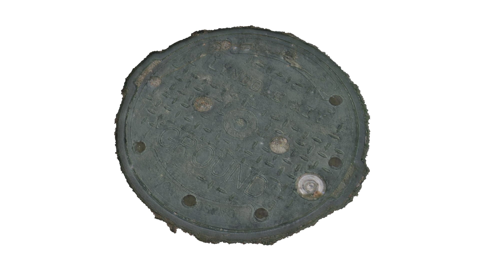 3D Korean Style 7 Manhole Set Model - TurboSquid 1848479