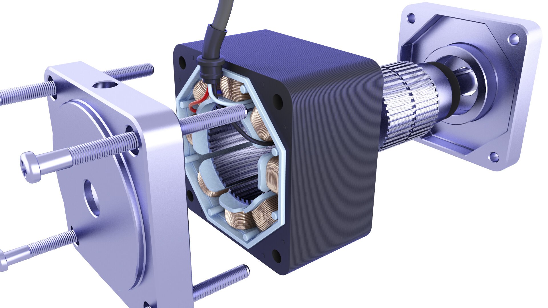 3D Stepper Motor Diagram 115 - TurboSquid 2391219