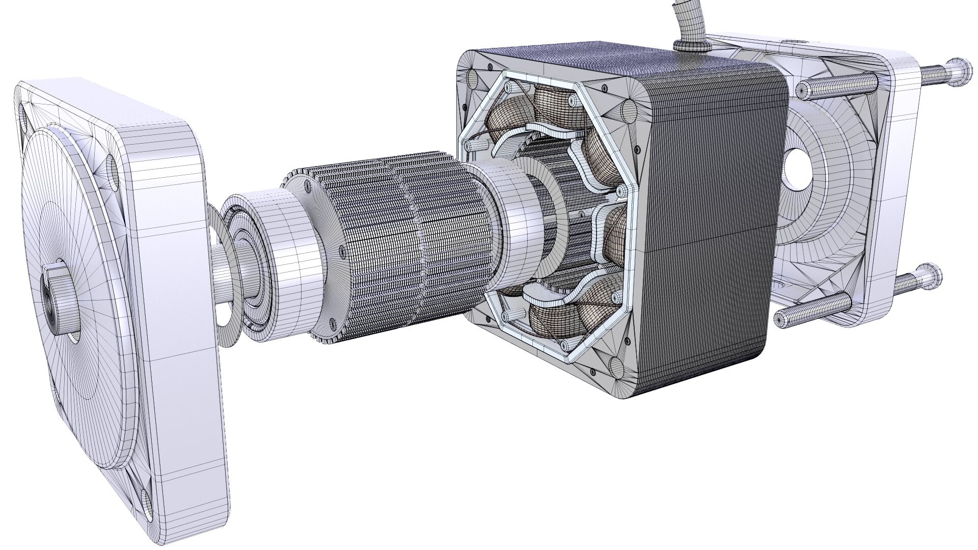 3D Stepper Motor Diagram 115 - TurboSquid 2391219