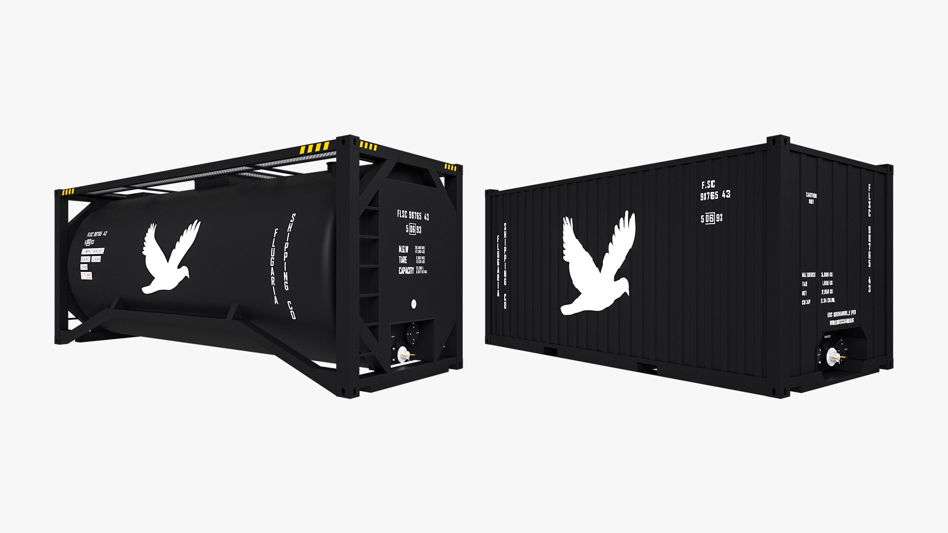 3D Bitumen Containers Collection - TurboSquid 1828451