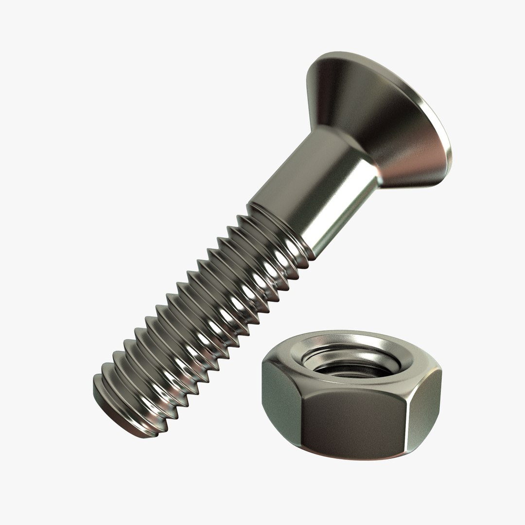 3d model counter head socket