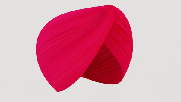 3D Realistic Punjabi Sikh Turban with 5 Different colors - TurboSquid ...
