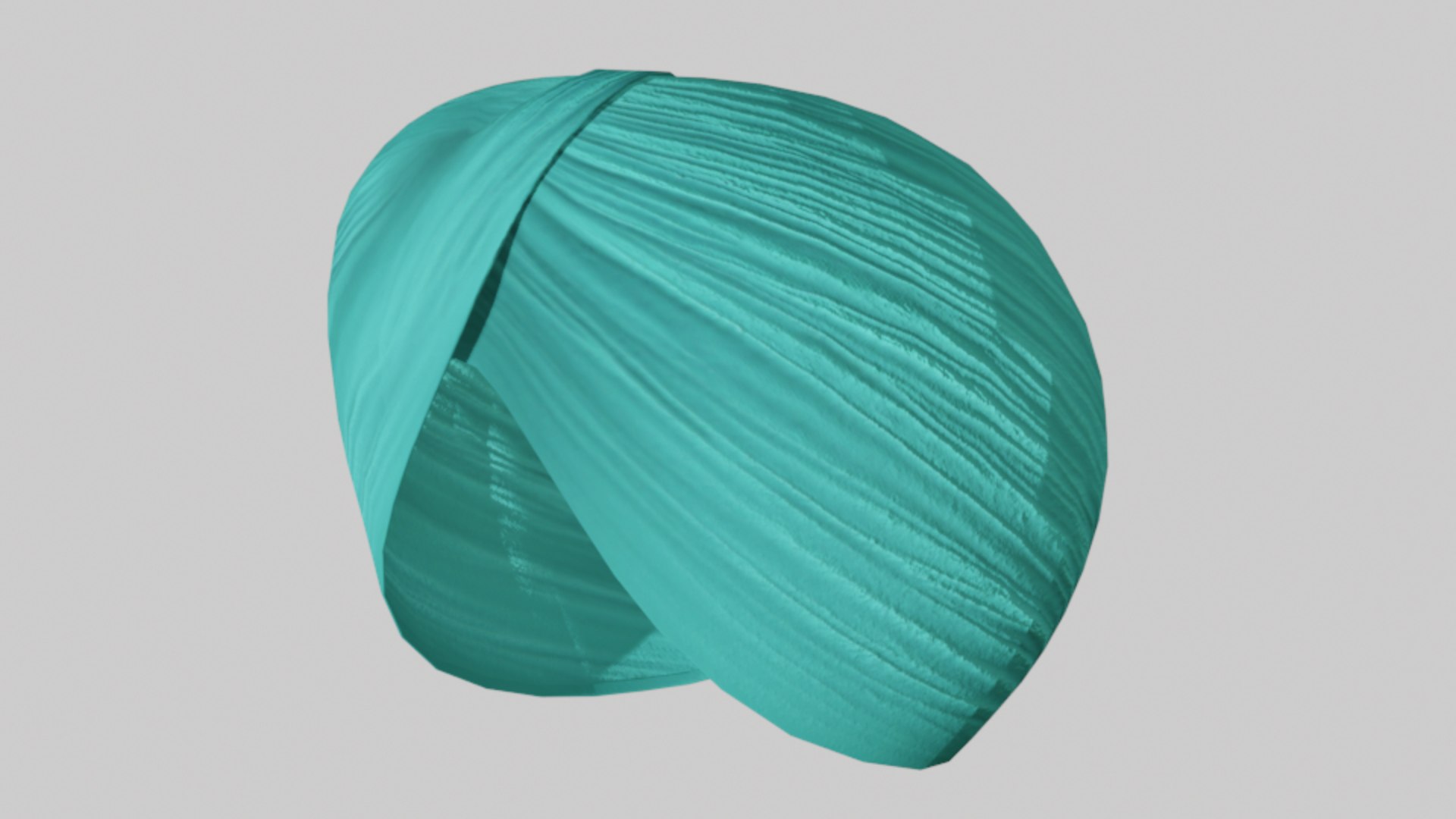 3D Realistic Punjabi Sikh Turban With 5 Different Colors - TurboSquid ...