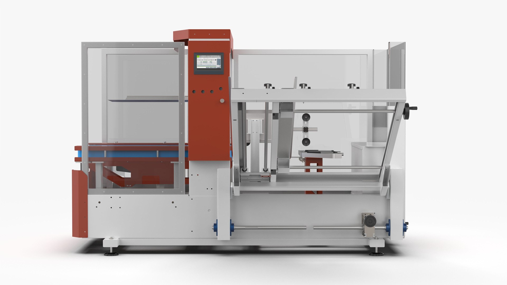 3D Model Fully Automatic Box Unpacking Machine - TurboSquid 2097351