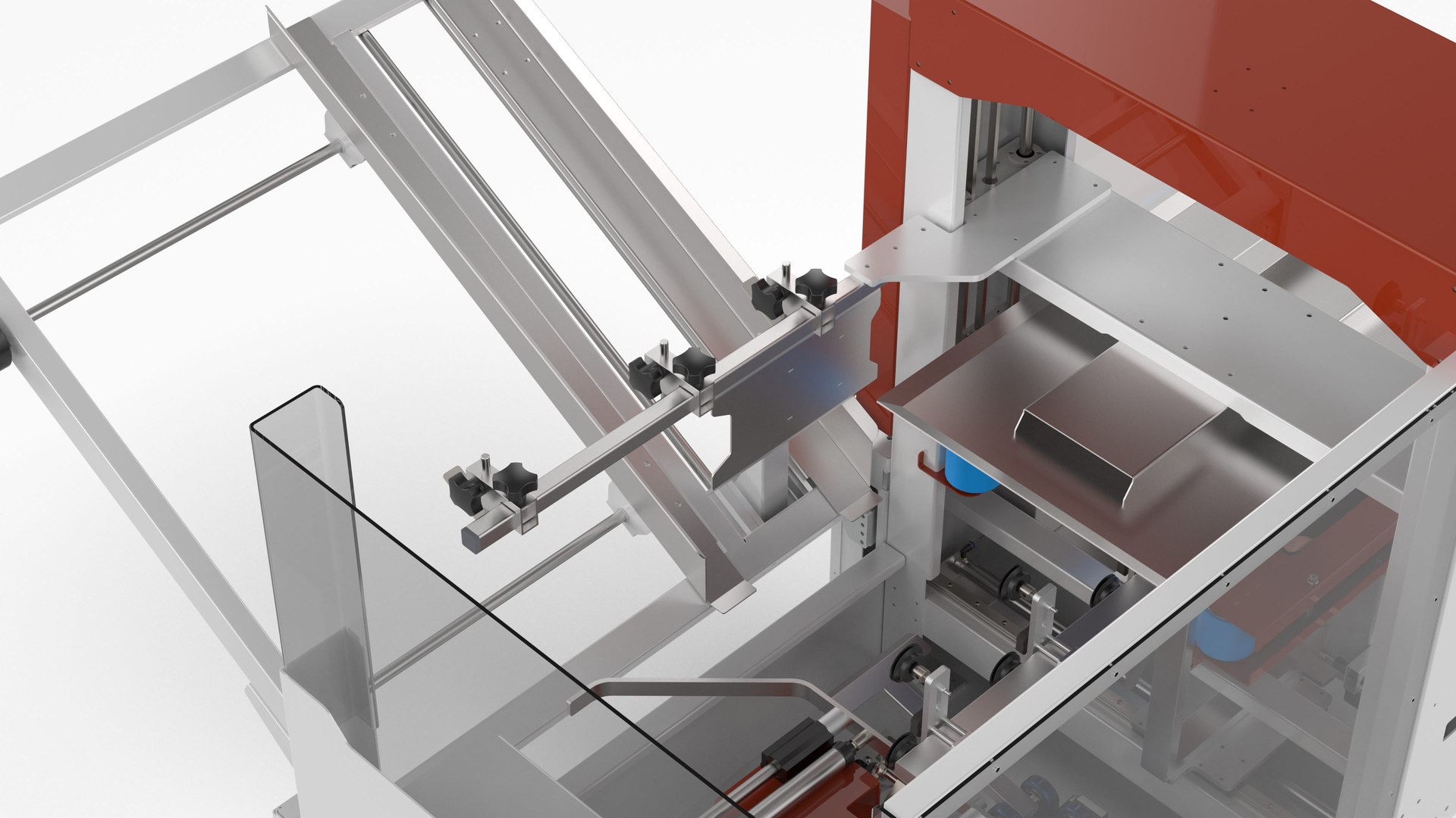 3D Model Fully Automatic Box Unpacking Machine - TurboSquid 2097351