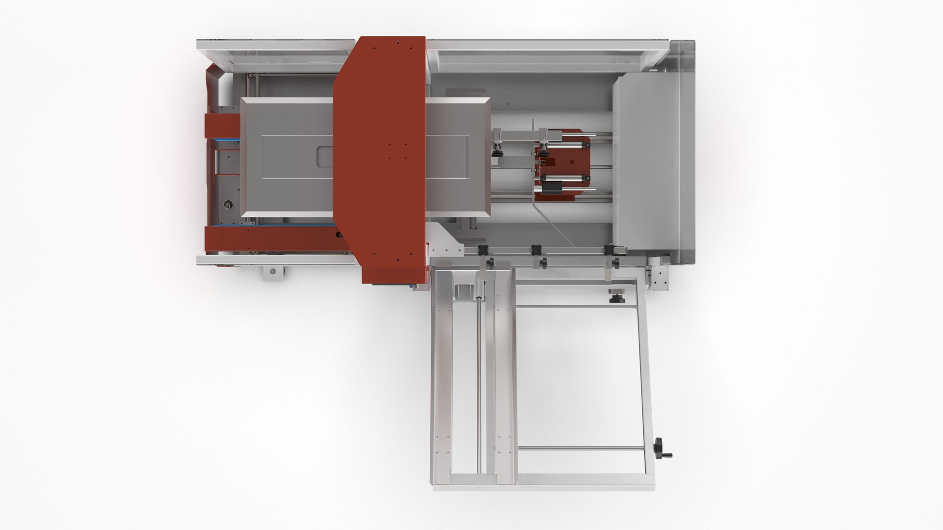 3D Model Fully Automatic Box Unpacking Machine - TurboSquid 2097351