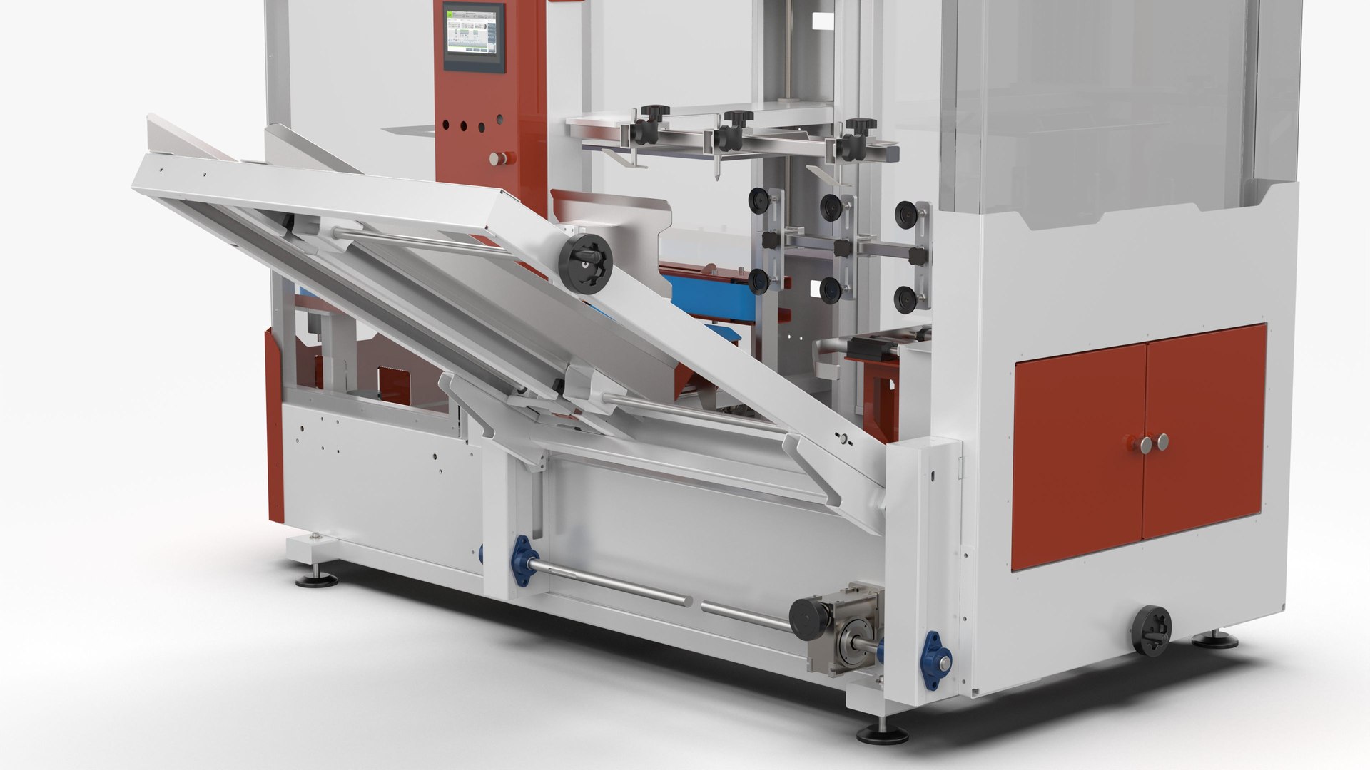 3D Model Fully Automatic Box Unpacking Machine - TurboSquid 2097351