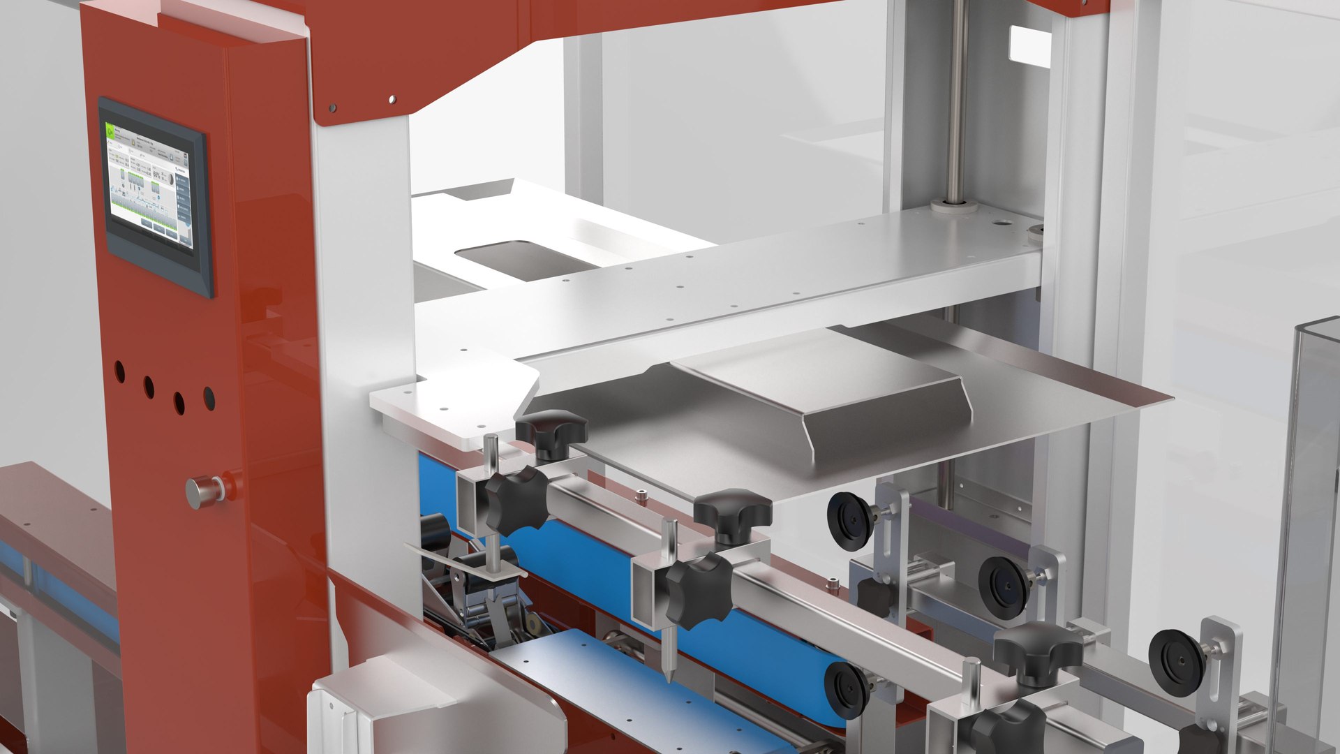 3D Model Fully Automatic Box Unpacking Machine - TurboSquid 2097351