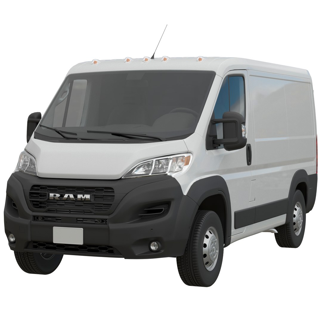 2024 Ram ProMaster VAN 118 WB Model - TurboSquid 2202401