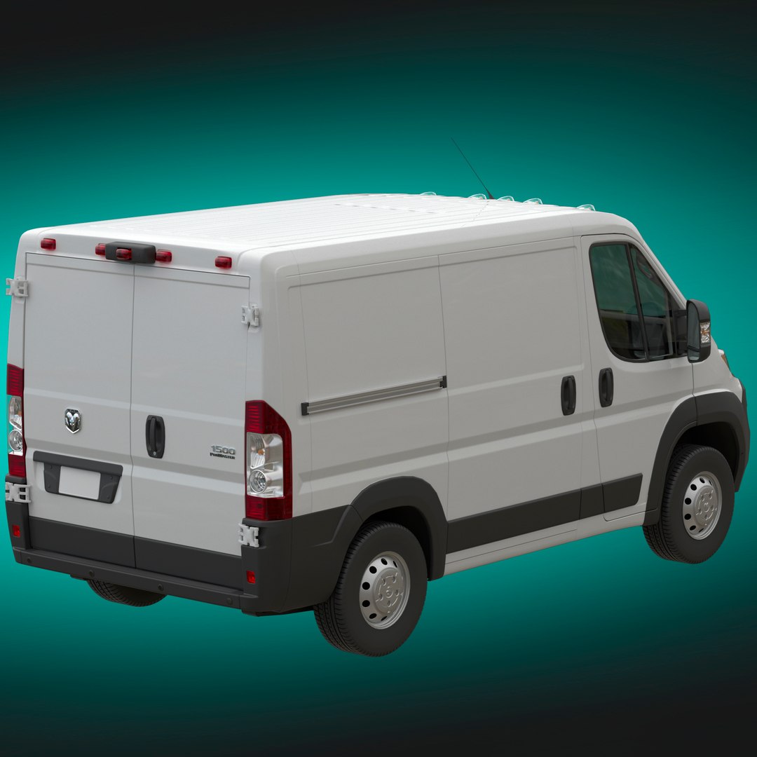 2024 Ram ProMaster VAN 118 WB Model - TurboSquid 2202401