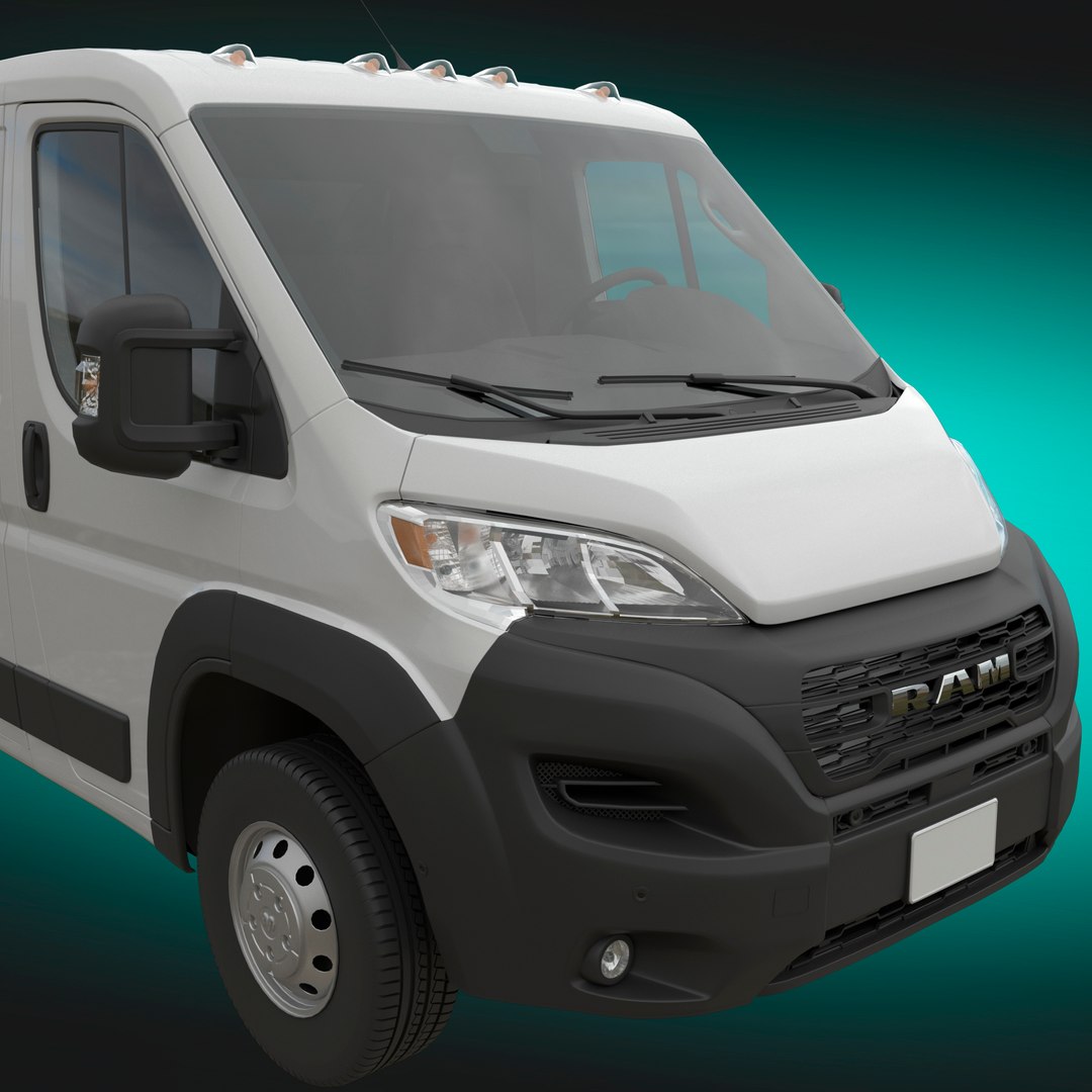 2024 Ram ProMaster VAN 118 WB Model - TurboSquid 2202401