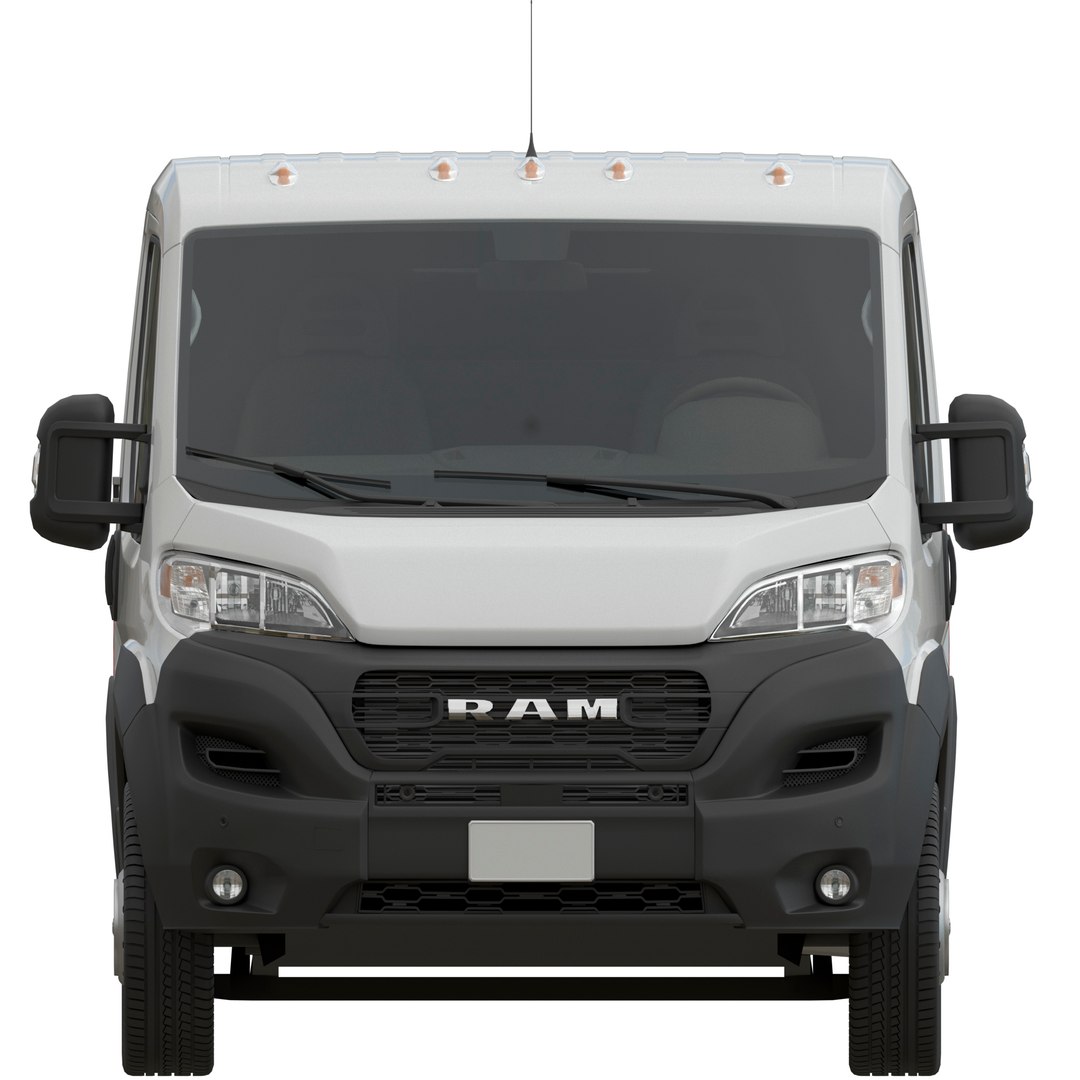 2024 Ram ProMaster VAN 118 WB Model - TurboSquid 2202401