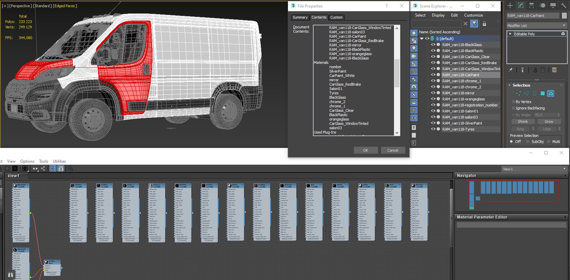 2024 Ram ProMaster VAN 118 WB Model - TurboSquid 2202401