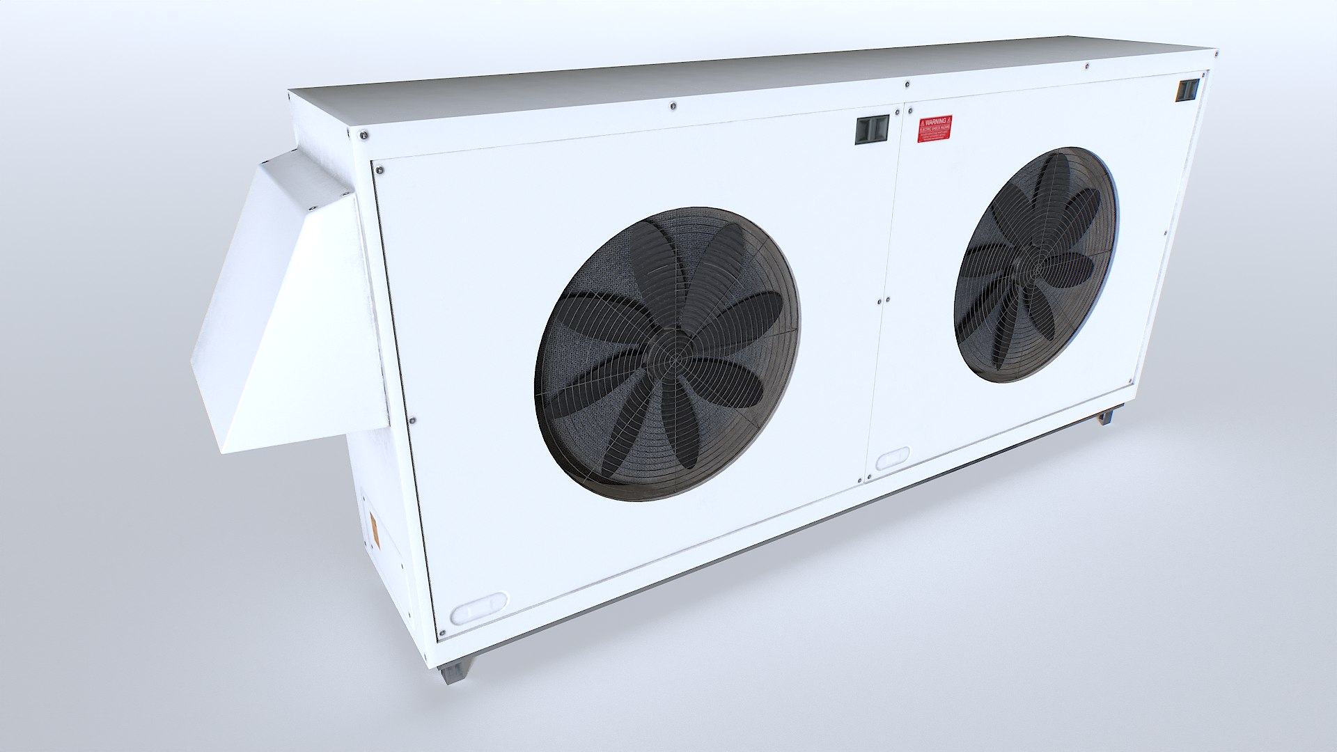 3D Rooftop AC Hvac Unit 4 Model - TurboSquid 2342887